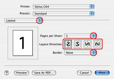 Pages Per Sheet Printing