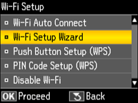 Wi-Fi Setup